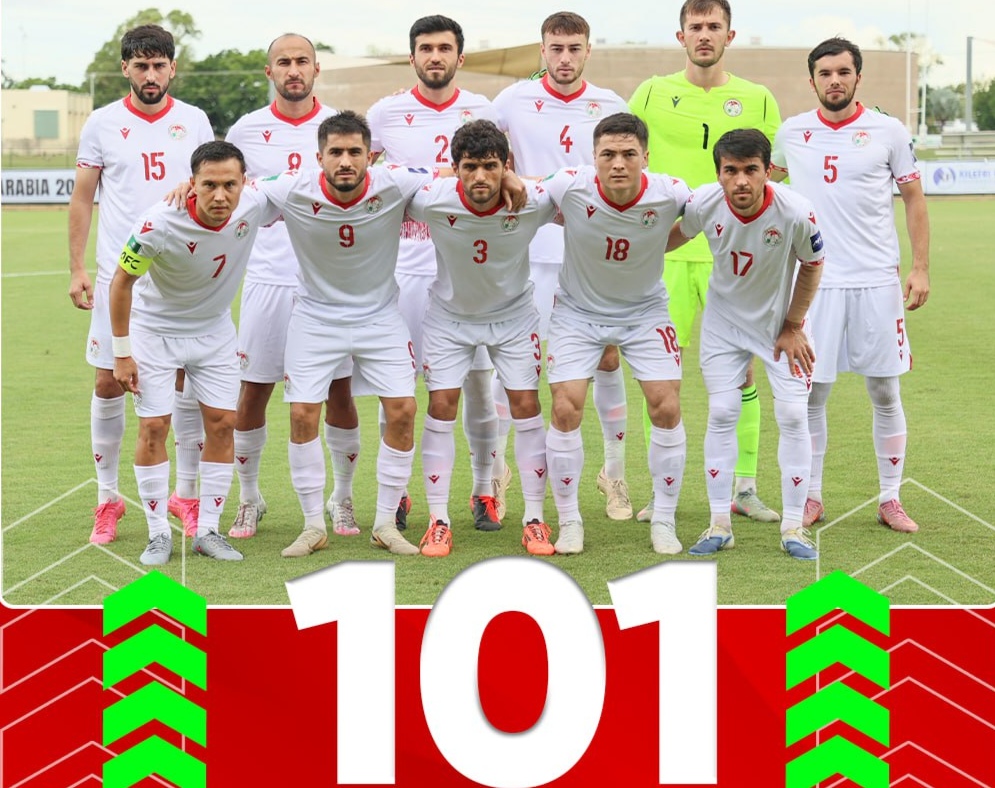 Таджикистан поднялся на 101-е место в рейтинге ФИФА - Pressa.tj